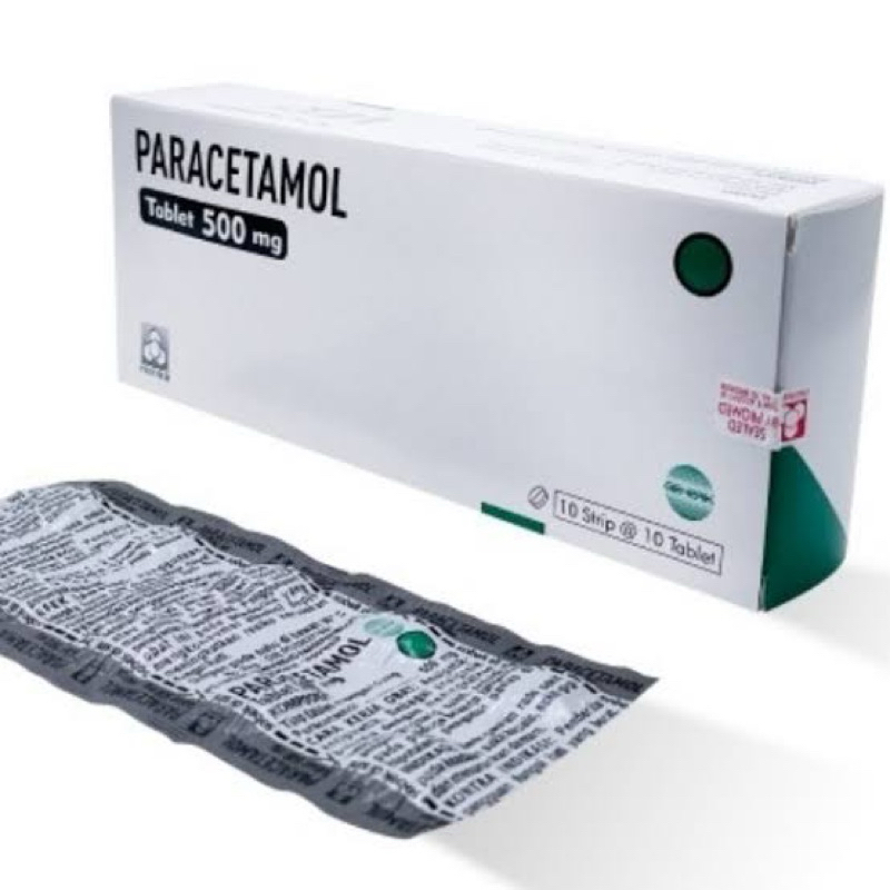 Jual PARACETAMOL 500MG PROMED BOX 100 KAPLET | Shopee Indonesia