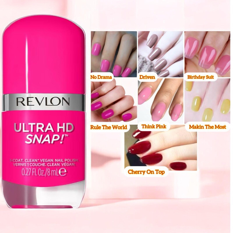 Jual Revlon Ultra HD Snap! Nail Polish (Kutek) | Shopee Indonesia