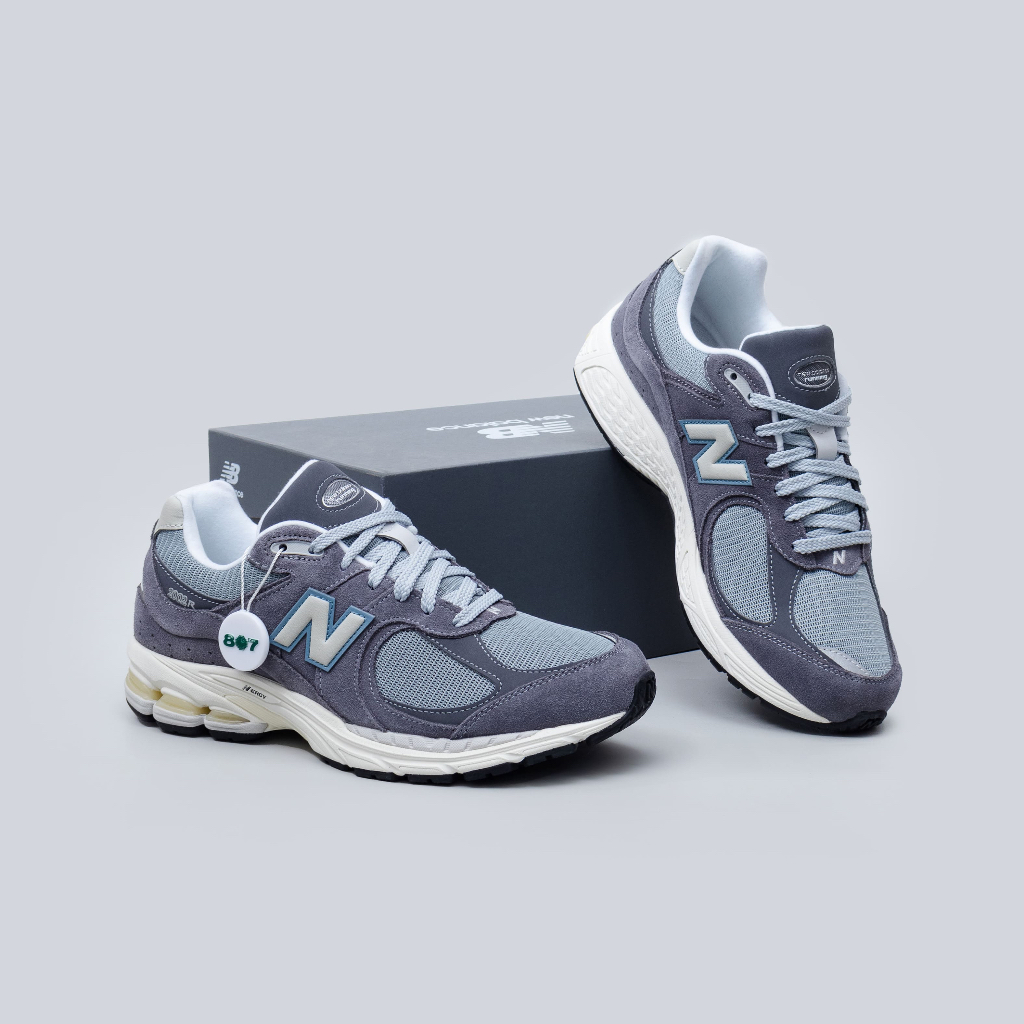 Jual New Balance 2002R Magnent Lead Steel Blue | Shopee Indonesia