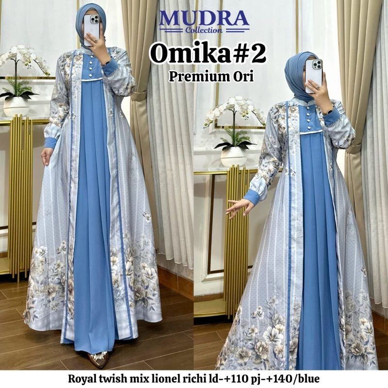 Jual DRESS OMIKA BY MUDRA/VISKA HALDA BY MUDRA/ARBA BY PREMIUM BY MUDRA | Shopee Indonesia