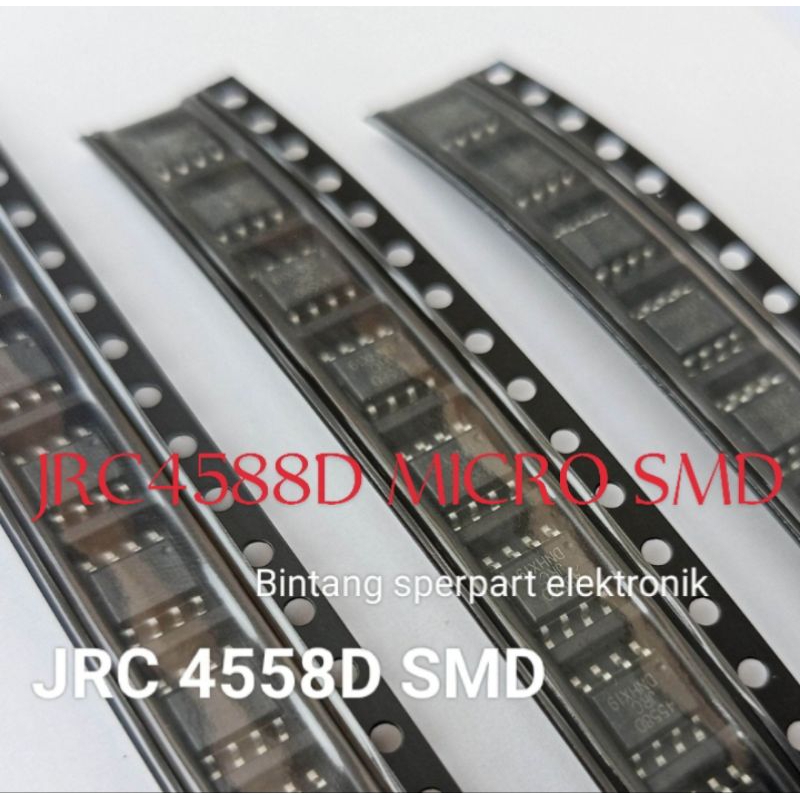 Jual JRC 4558D SMD IC JRC 4558D SMD IC JRC 4558 SMD TRANSISTOR IC JRC 4558D SMD JRQ 4558D IC ...