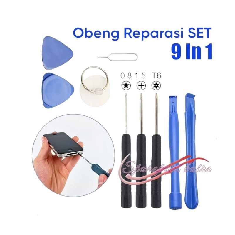 Jual Obeng Set Mini Lengkap pinset / Lem T7000 15ml Obeng komplit ...