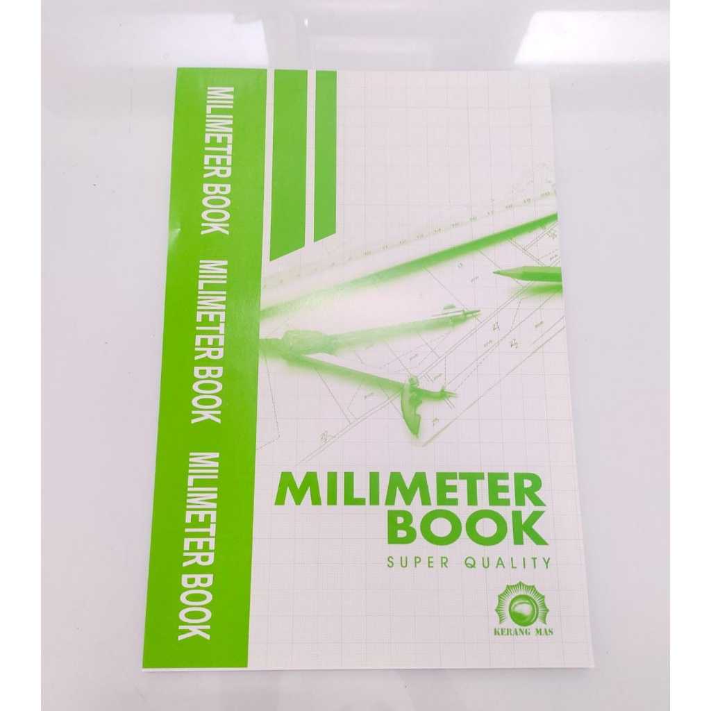 Jual Buku Milimeter Blok KERANG MAS A3 Isi 9 Lembar BUKU MILIMETER ...
