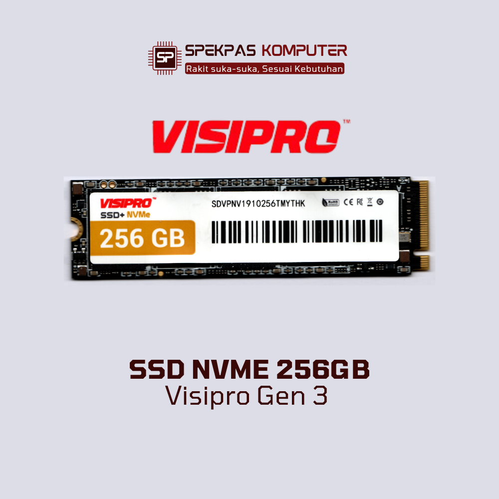 Jual SSD NVME 256GB Gen 3 Visipro | Shopee Indonesia