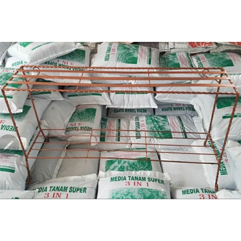 Jual Rak Besi Pot Bunga 1 Susun Sate Lurus Gojek Grab Only | Shopee ...