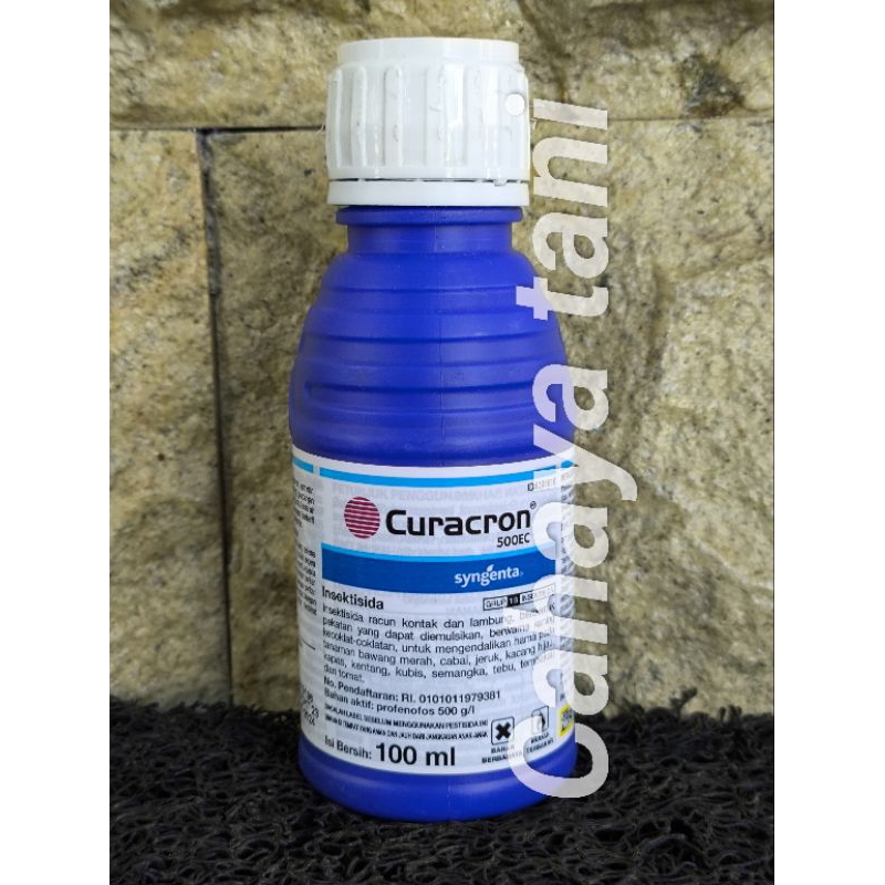 Jual Insektisida Curacron 100ml Pembasmi Hama Ulat dan Kutu Tanaman ...