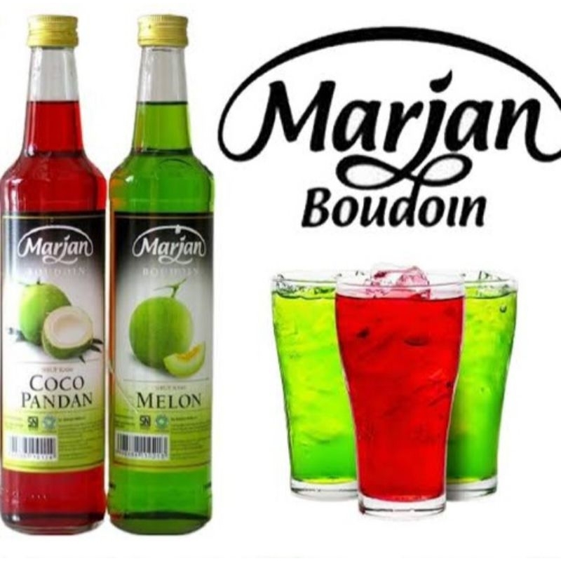 Jual Sirup Marjan 460 Ml ( Cocopandan dan Melon ) | Shopee Indonesia