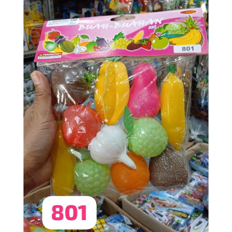 Jual Mainan Buah-buahan 801 Seperti Gambar Murah | Shopee Indonesia