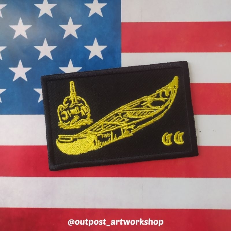 Jual Patch FOG Canoe Club Forward Observations Group Yellow Emblem ...