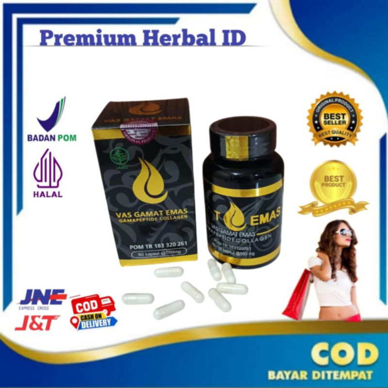 Jual Vas Gamat Collagen Asli Original Suplemen Kecantikan Vas Gamat ...