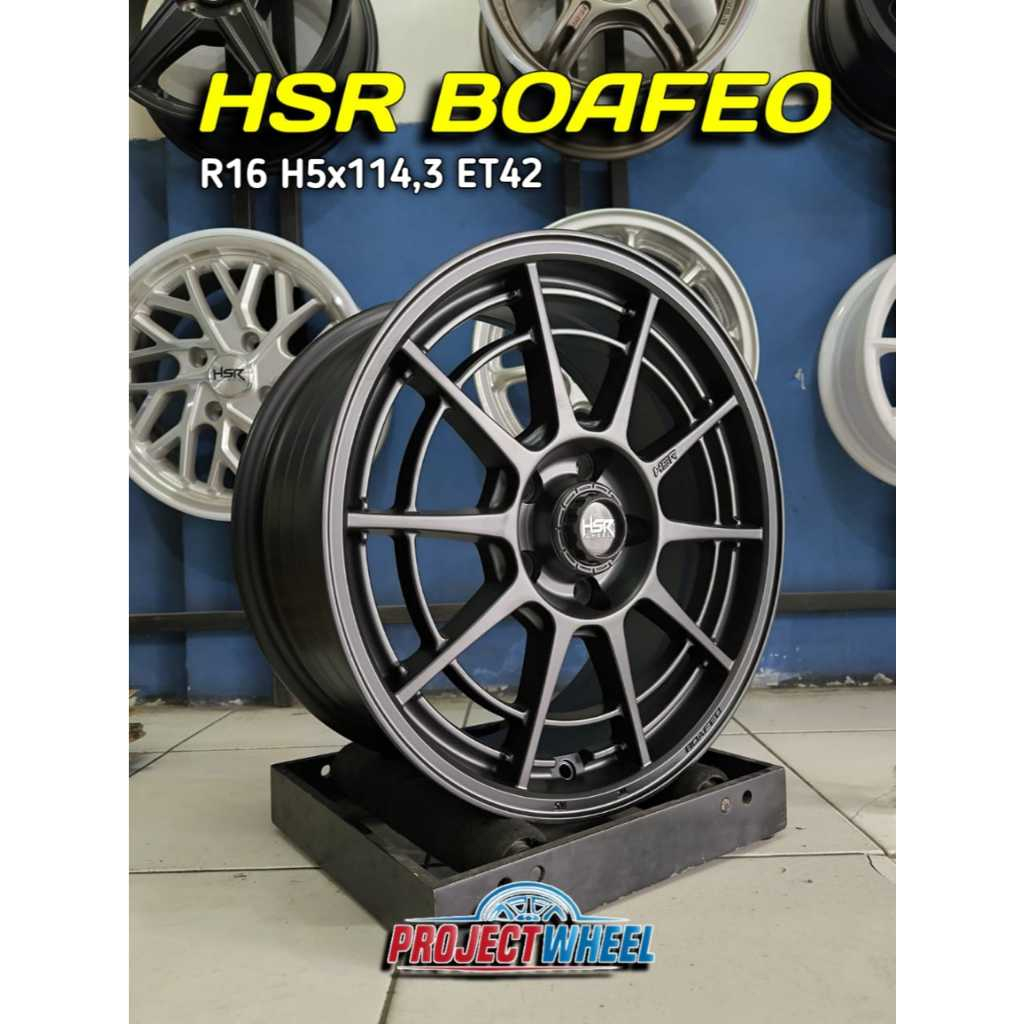 Jual VELG MOBIL RING 16 HSR BOAFEO - INNOVA ERTIGA XPANDER - TOKO PELEK ...