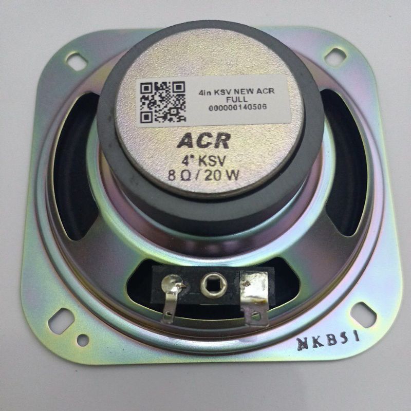 Jual speaker ACR ksv 4 inc 20w/8ohm full range | Shopee Indonesia
