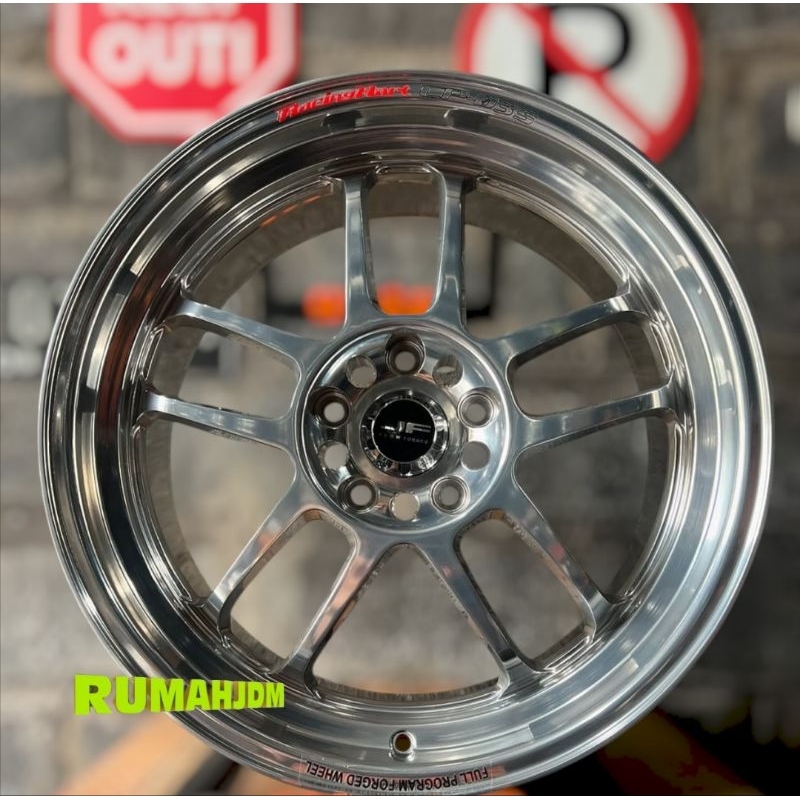 Jual velg racing mobil r18 RACING HART LEBAR 8,5 ET 40 velg ring 18 cocok untuk mobil Innova ...