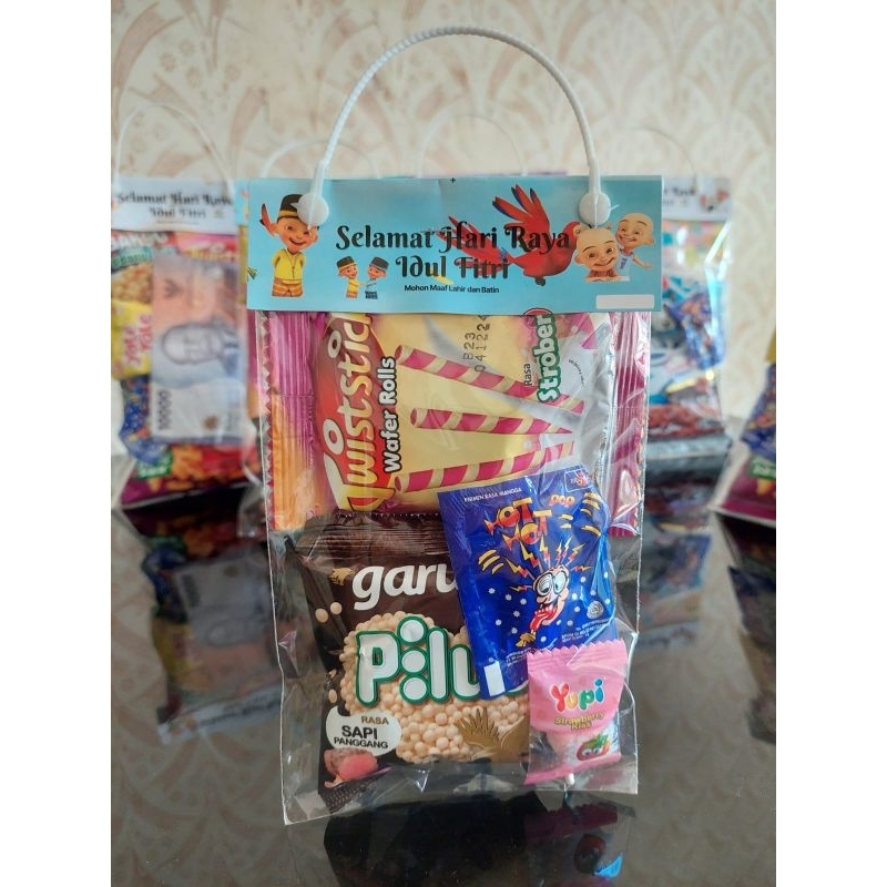 Jual Plastik Label 12 x 20 cm Bingkisan Snack Lebaran Idul Fitri ...