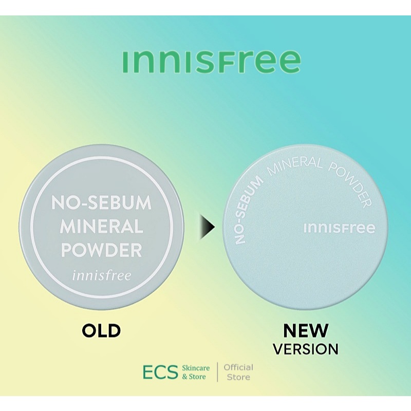 Jual (BPOM Original) Bedak Innisfree No Sebum Mineral Powder 5gr ...