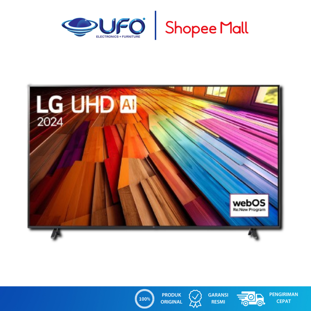 Jual LG 75 Inch LED Smart TV 4K UHD 75UT8050PSB | Shopee Indonesia