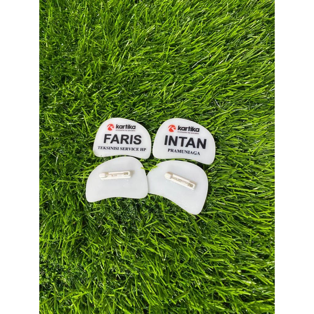 Jual BED NAMA AKRILIK CUSTOM / BADGE CUSTOM / BROSS NAMA PENITI / BED ...