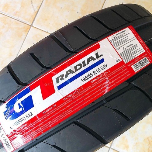 Jual GT Radial Champiro SX2 Ukuran 195/55 R15 Ban Mobil Semi Slick Drift Salom Race Jazz Avega ...