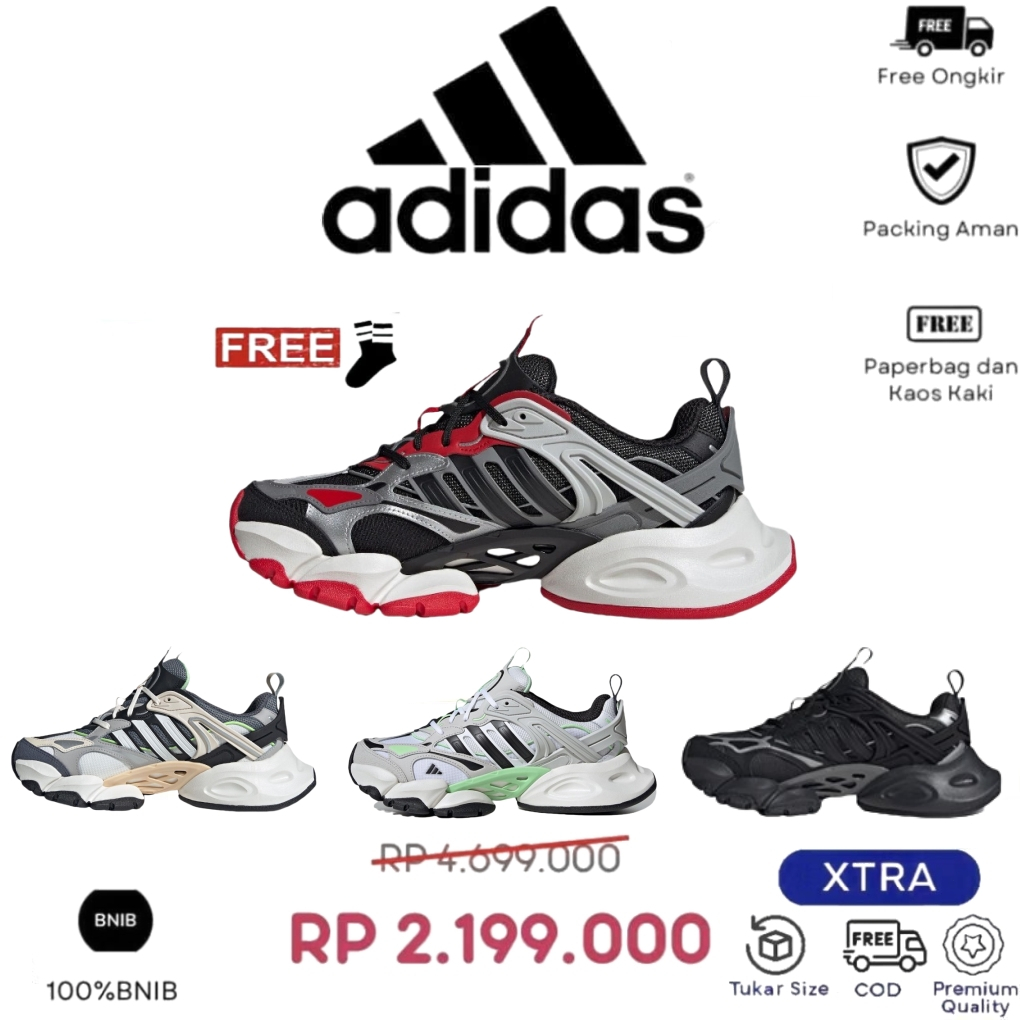Jual Sepatu lari kasual adidas XLG RUNNER DELUXE untuk pria, gaya yang ...