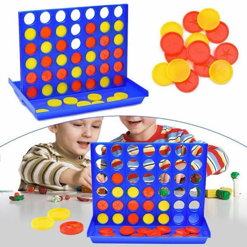 Jual Connect Four Games / Mainan Edukasi Anak /Education Toys / Board ...