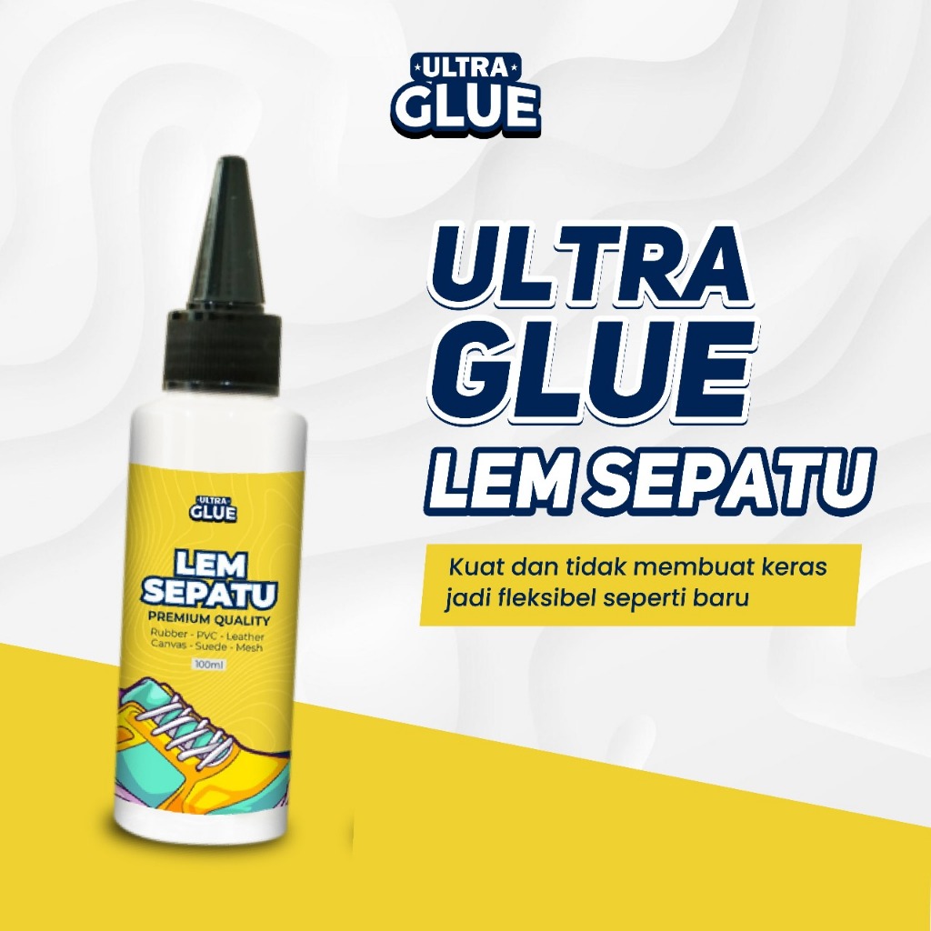 Jual ULTRA GLUE - Lem Perekat Sepatu Super kuat Shoes Glue Penambal Sol ...