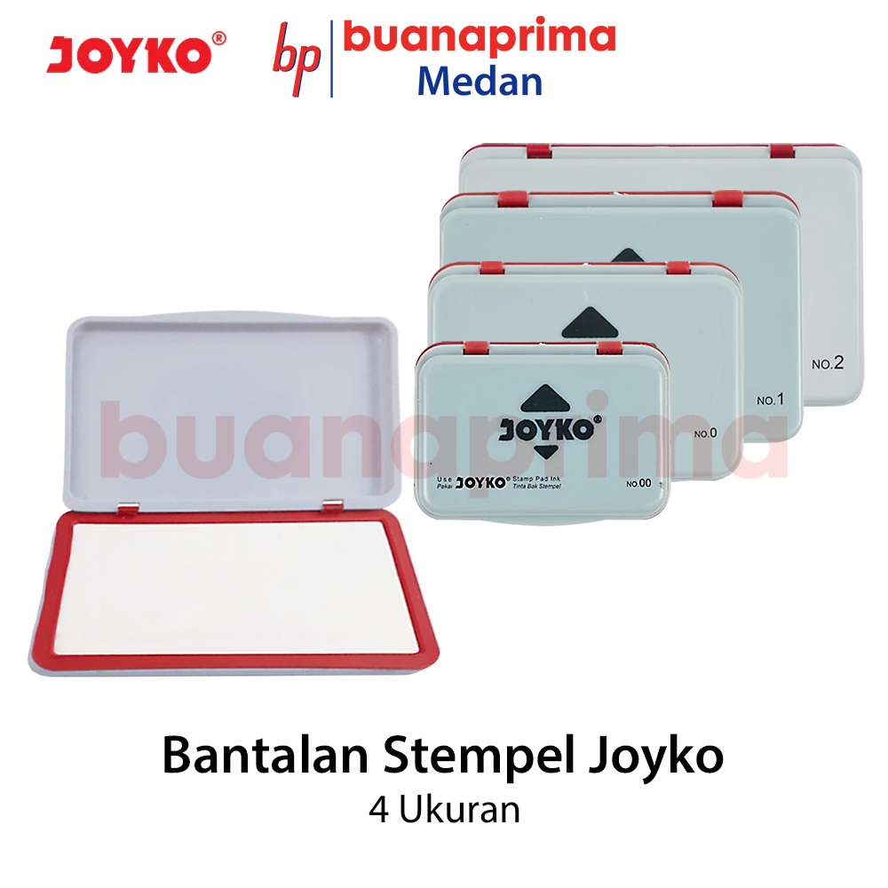 Jual BANTALAN STEMPEL JOYKO Polos Ukuran 00 0 1 2 Bak Stamp Pad ...