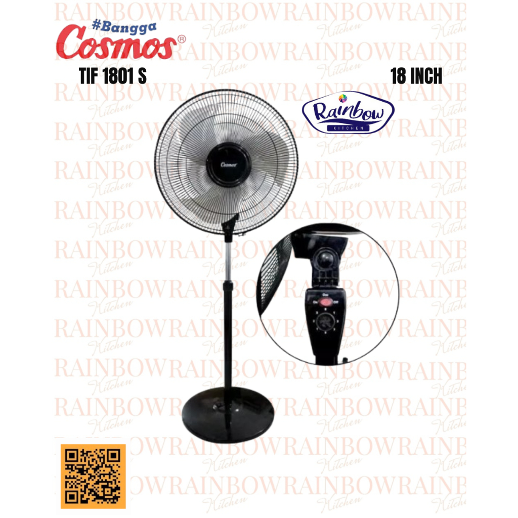 Jual Cosmos TIF 1801 S / 18-TIF - Kipas Angin Berdiri/Stand Fan 18 Inch ...