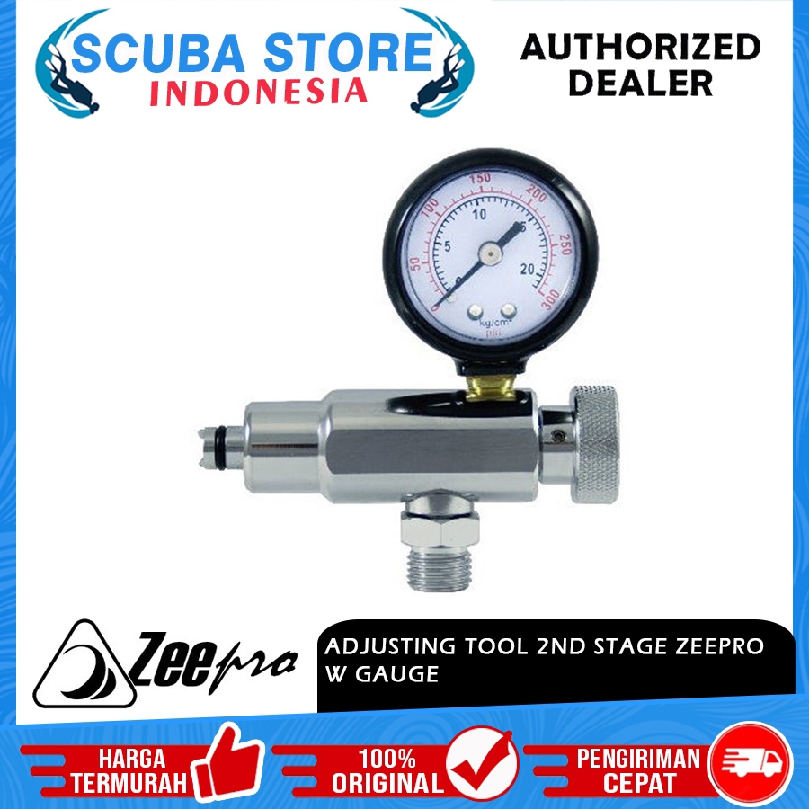 Jual Adjusting Tool Kit Zeepro with Gauge 2nd Stage Octopus Regulator ...
