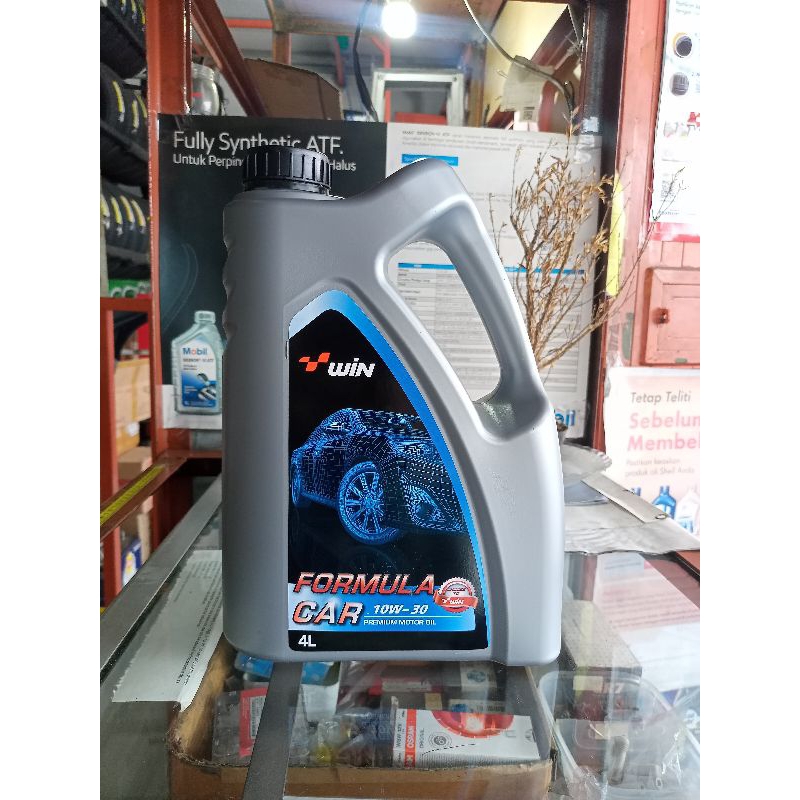 Jual Oli Mesin Win Formula 10W/30 API SL Galon 4Liter | Shopee Indonesia