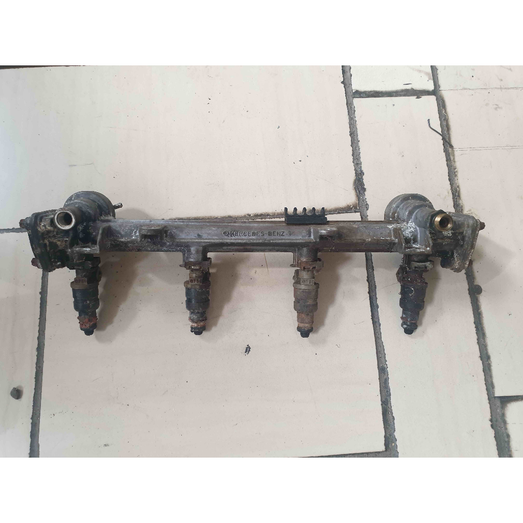 Jual fuel rail nozzle noksel nosel injector injektor Mercy Mercedes ...