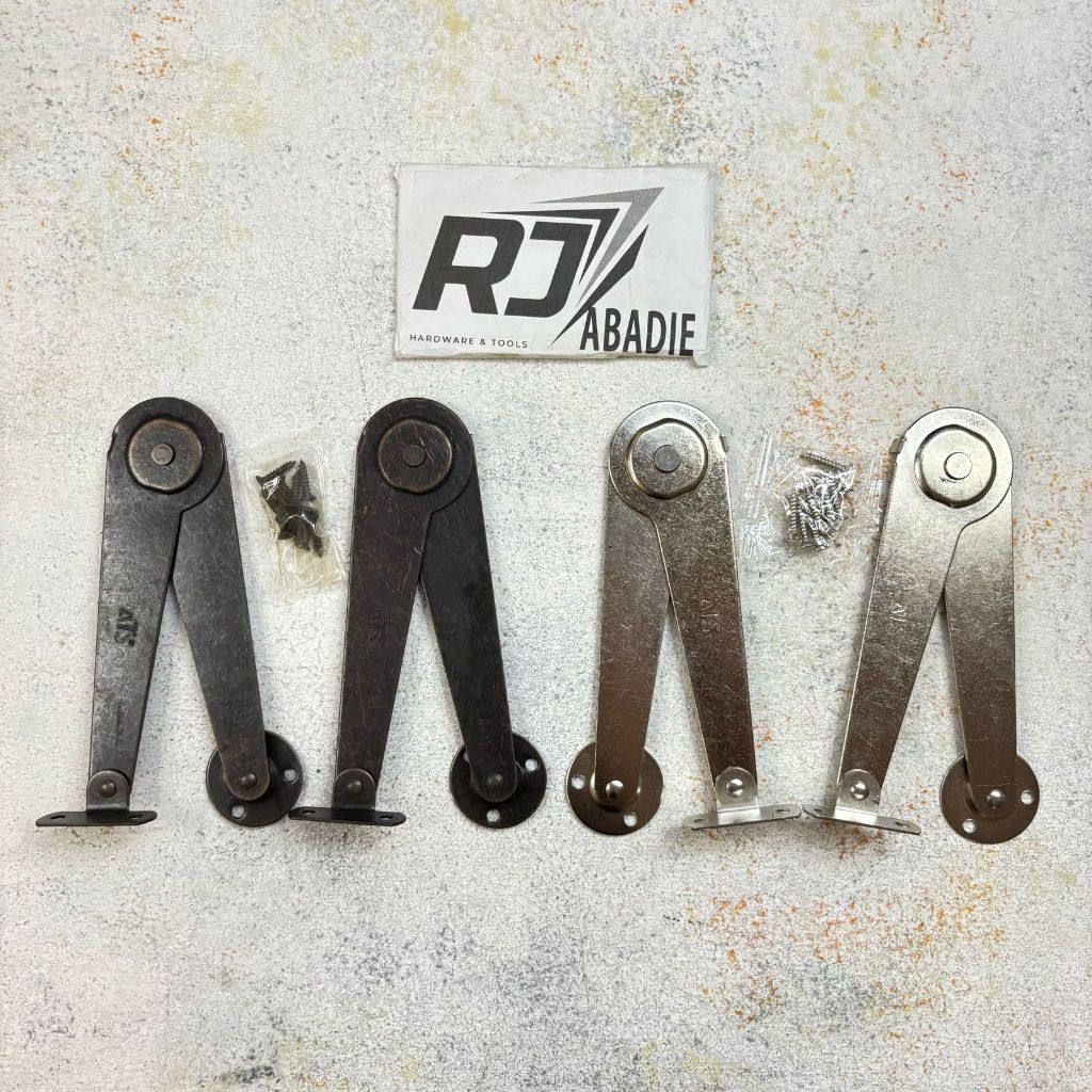 Jual [1SET] Engsel Salon Bunting Jendela Chrome Window Hinge Putih ...