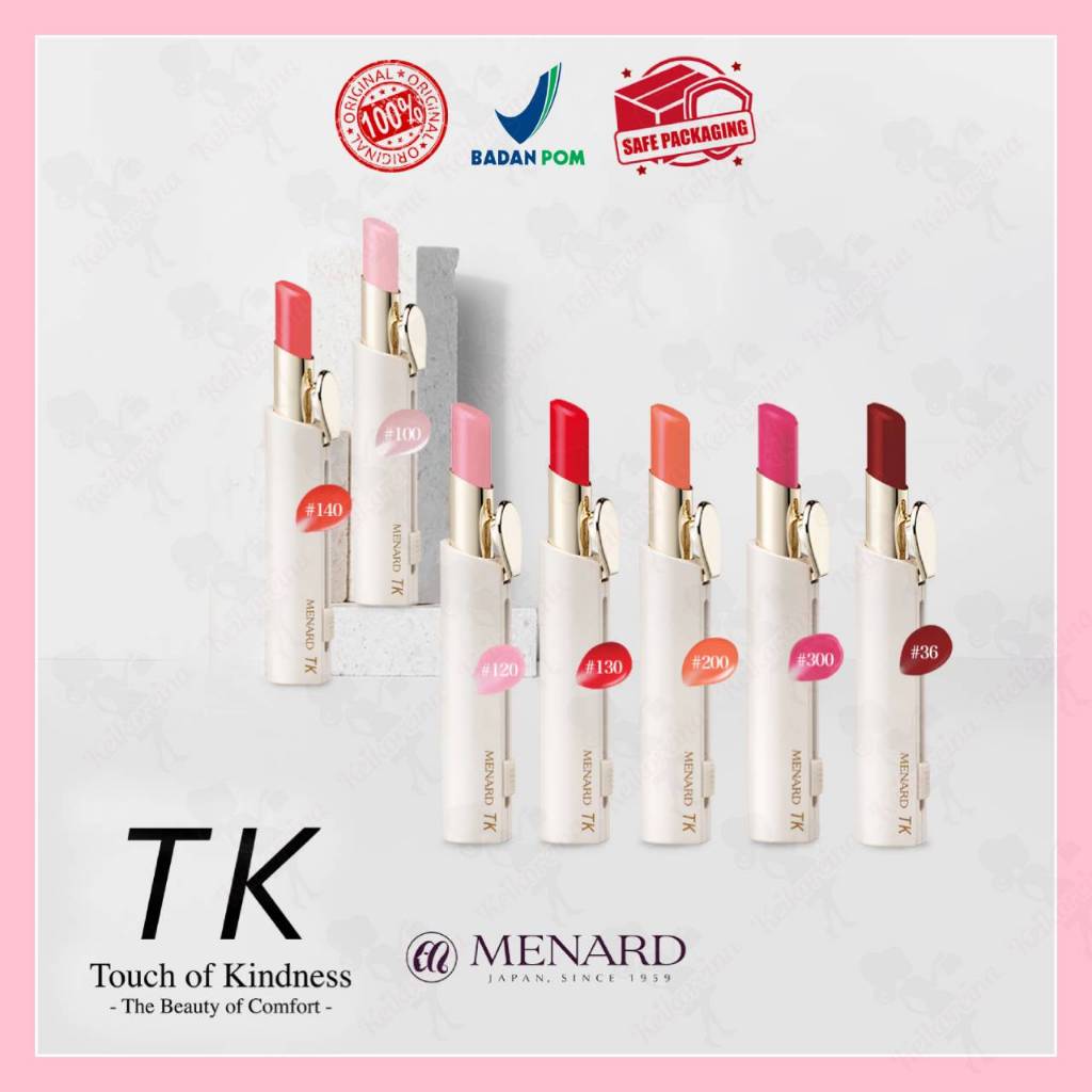 Jual MENARD One Touch Lipstick TK 3.2g | Shopee Indonesia
