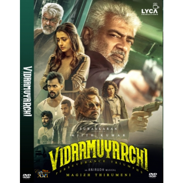 Jual Kaset DVD Movie Box Office India : VidaaMuyarchi (2025) | Shopee Indonesia