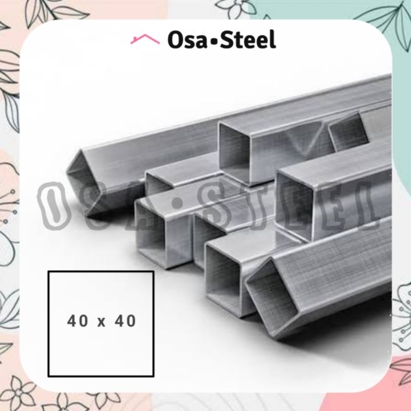 Jual PIPA KOTAK HOLLOW GALVANIS 4 X 4 FULL TEBAL 0,9mm PANJANG 1 - 3 ...