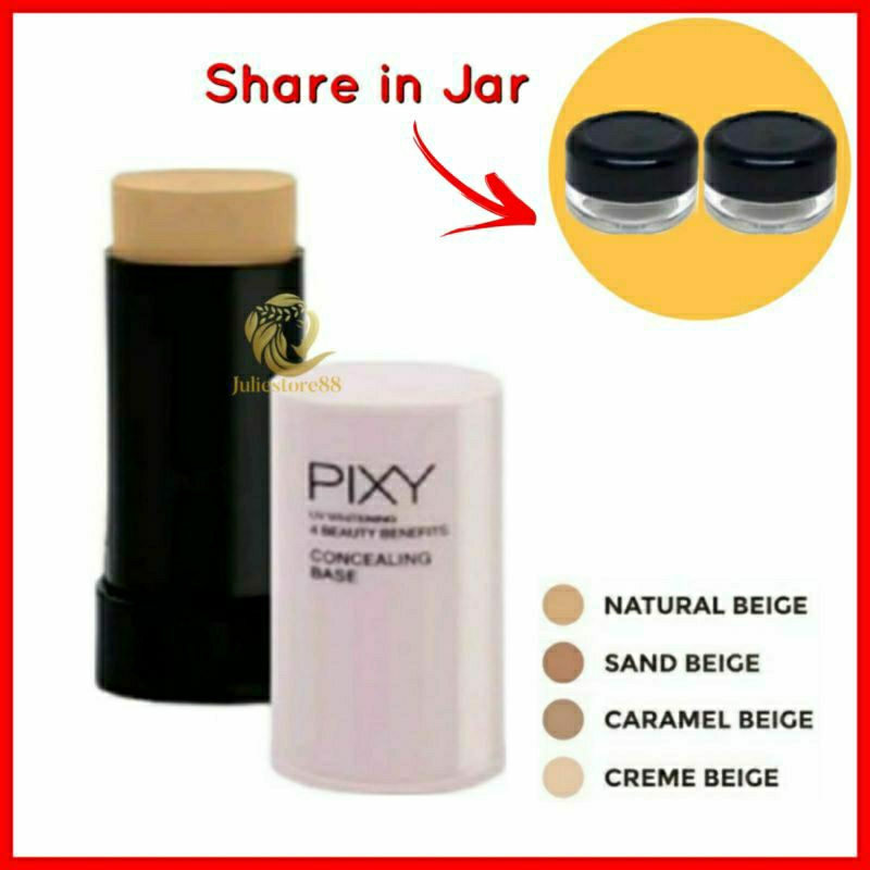 Jual (SHARE IN JAR) Concealing Base UV Whitening 4 Beauty Benefits ...