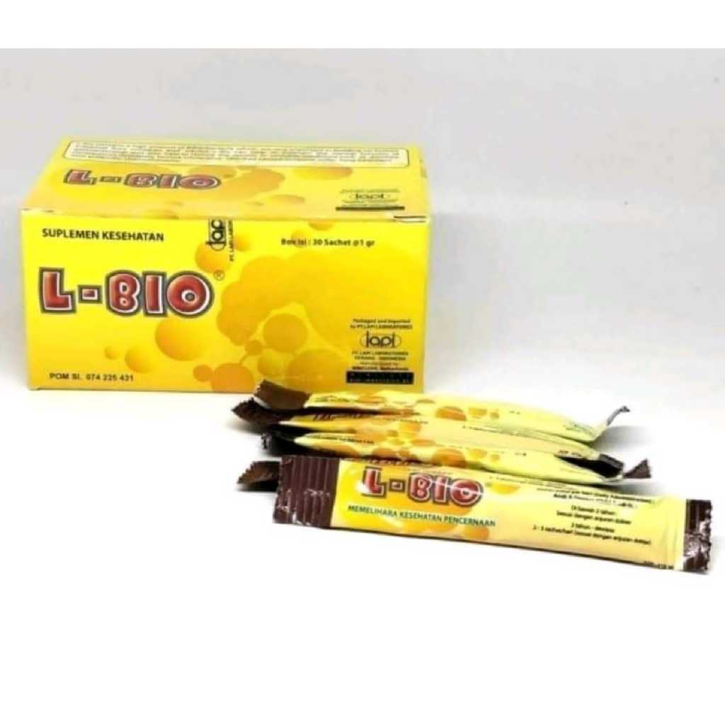Jual L-BIO Granule sachet probiotik | Shopee Indonesia