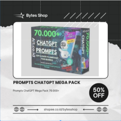 Jual 1000 Prompt ChatGPT Content Monetizer - Optimasi Konten Otomatis untuk Kerjaan Lebih ...