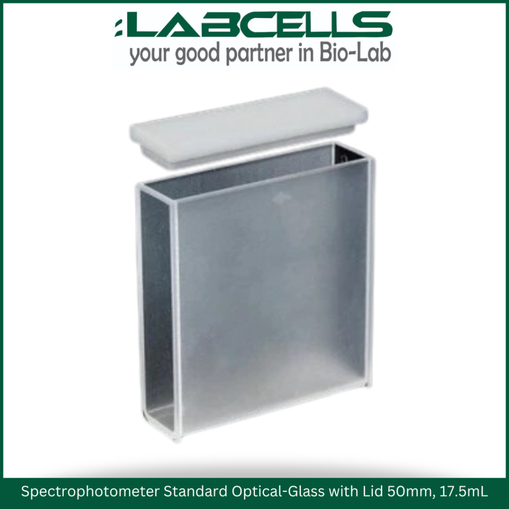 Jual Kuvet Spektrofotometer Kaca dengan Tutup / Spectrophotometer ...