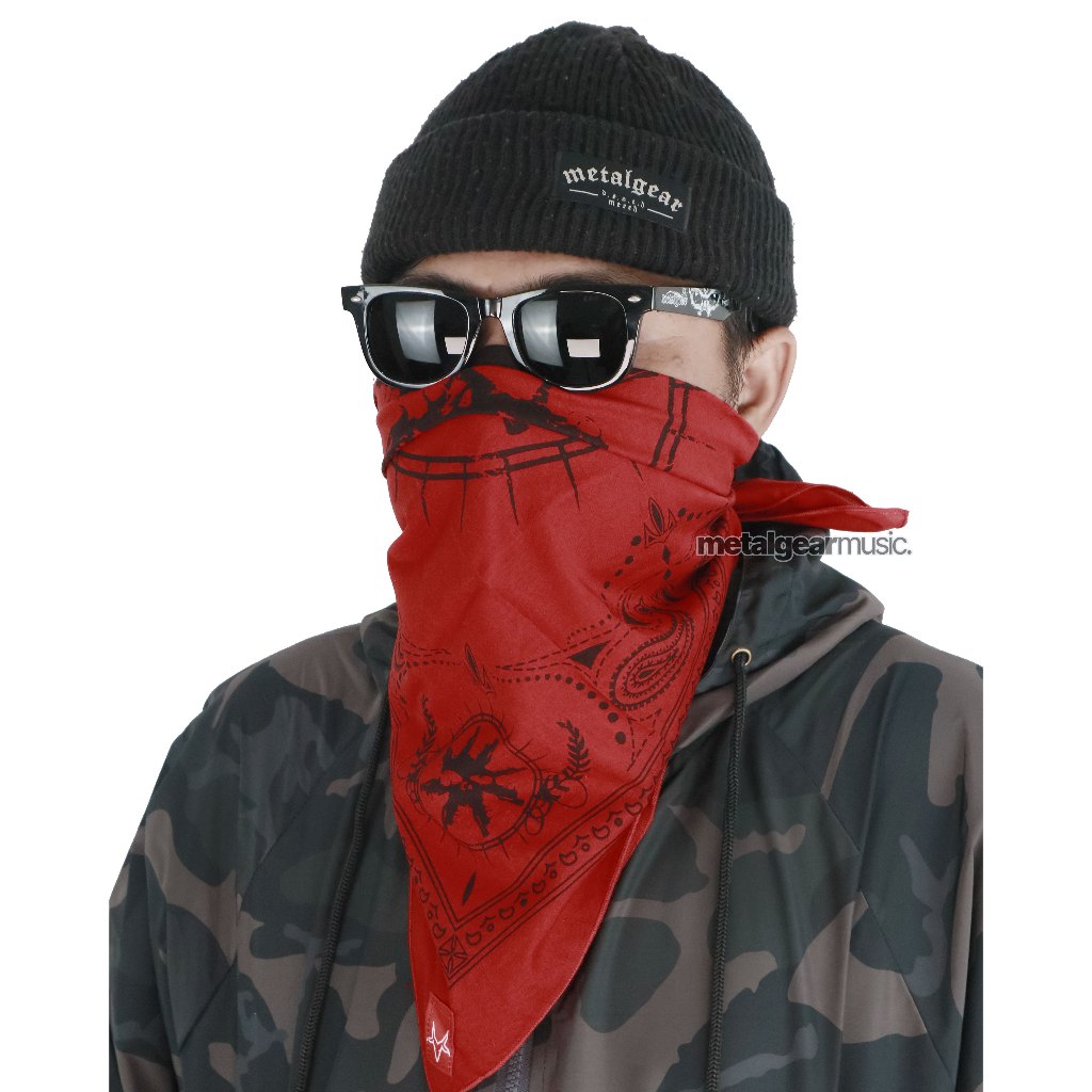 Jual Original Burgerkill - Skull Gun Bandana | Shopee Indonesia