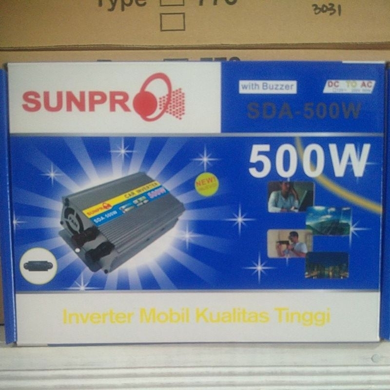 Jual inverter 220w 300w 500w sunpro | Shopee Indonesia
