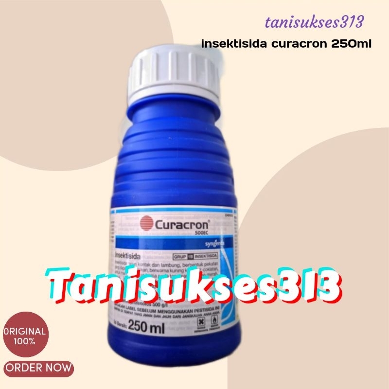Jual INSEKTISIDA CURACRON 250ML racun hama ulat serangga Curacron 250ml ...