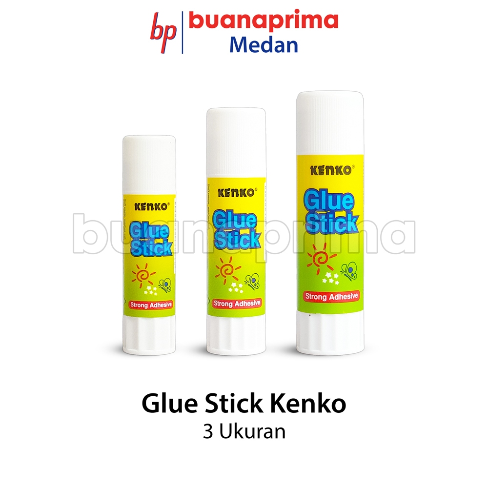 Jual GLUE STICK KENKO Eceran 8 15 25 Gram Kecil Sedang Tanggung Besar ...