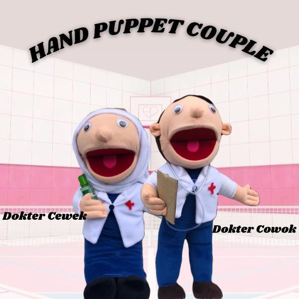 Jual Hand Puppet Dokter Bidan Perawat Apoteker Boneka Muppet Profesi ...