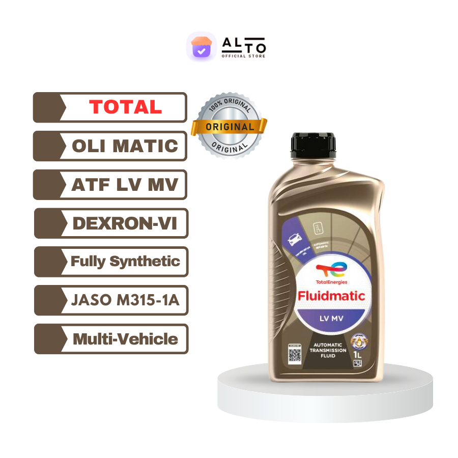 Jual Oli Matic Total Fluidmatic ATF LV MV Dexron 6 DEX-VI Multi-Vehicle (1L) | Shopee Indonesia