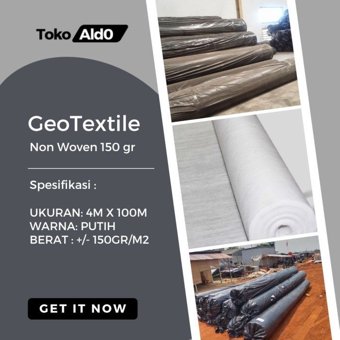 Jual Geotextile Non Woven - Ukuran 4 m x 100 m | Shopee Indonesia