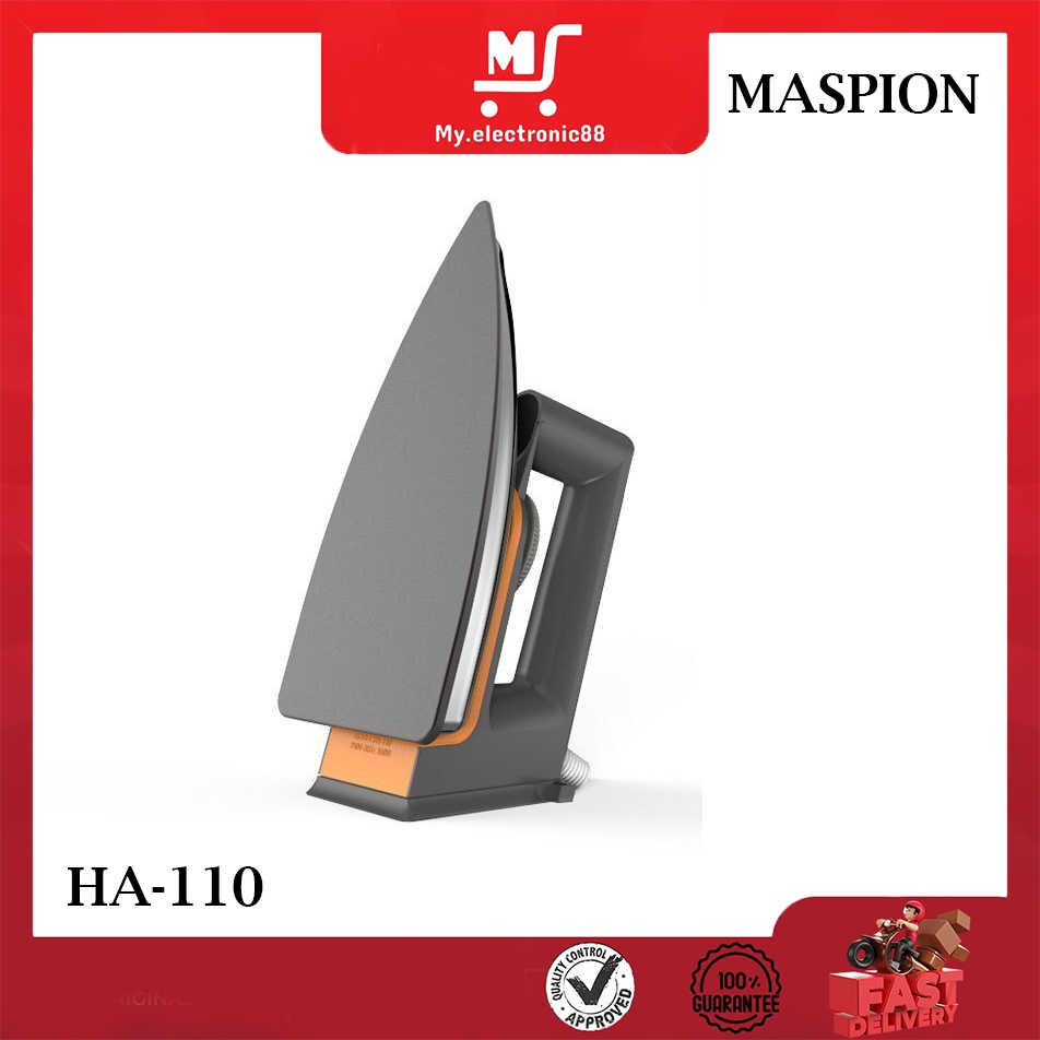 Jual SETRIKA MASPION FLAT IRON ( HA 110 ) | Shopee Indonesia