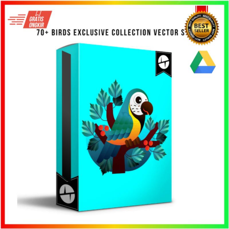 Jual 70+ Birds Exclusive Collection Vector Set - Coreldraw - Desain ...