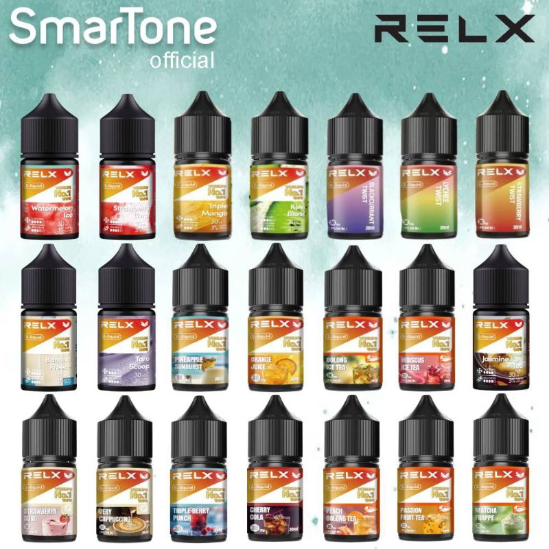 Jual LIQUID RELX SALTNIC 30ML 30MG ALL VARIANT | Shopee Indonesia