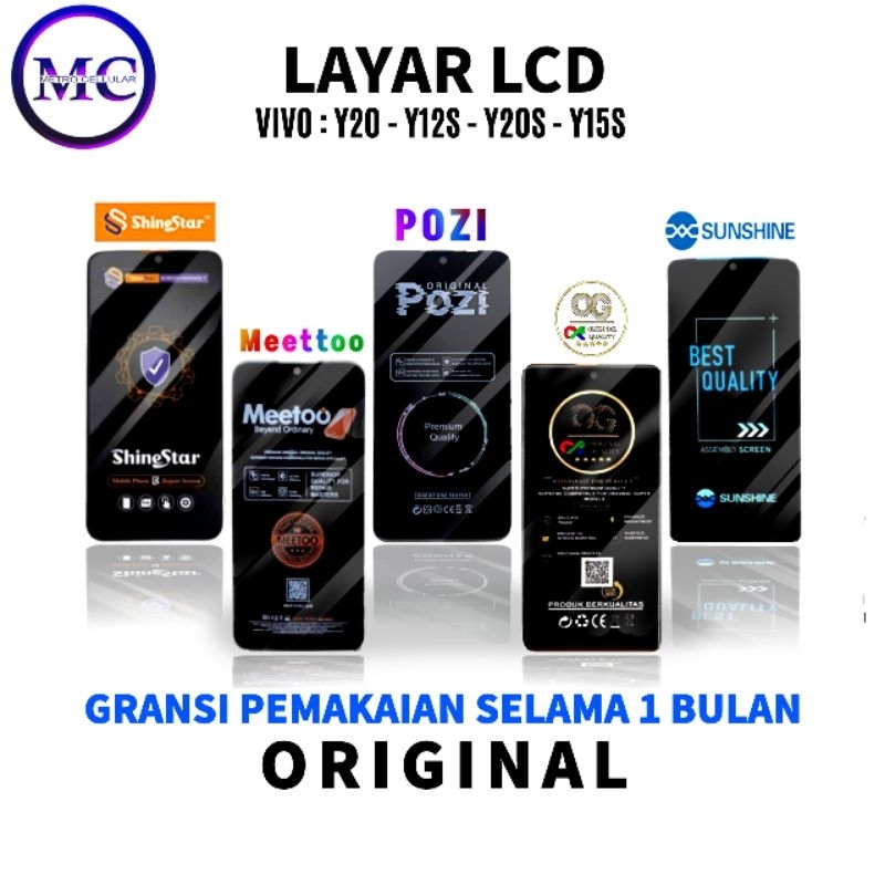 Jual LCD TOUCHSCREEN VIVO Y20 - Y12S - Y20S - Y15S LCD VIVO Y20 V2027 ...