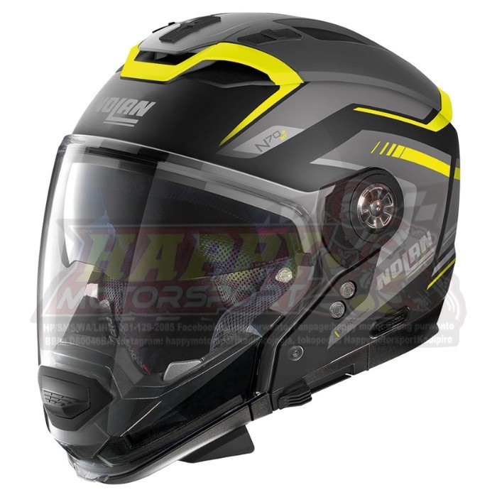 Jual Helm Nolan N702 GT Switchback 059 Crossover Modular | Shopee Indonesia